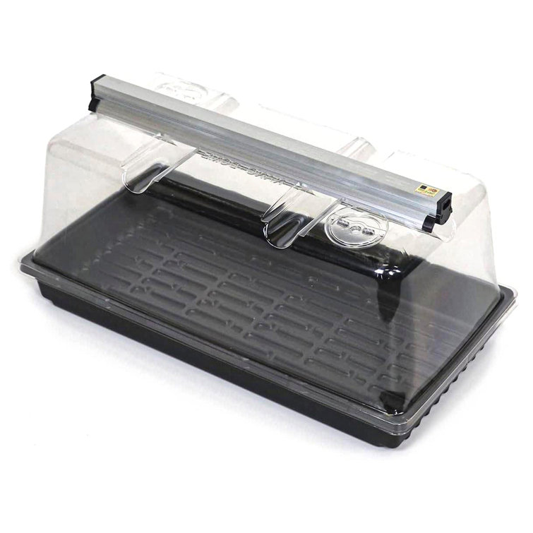 Hydrofarm Sunblaster SL1600205 T5HO Mini Greenhouse Kit W/Nanodome & Tray For Seed Starter ...